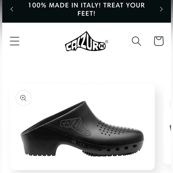 Calzuro | Shoes | Calzuro Classic With Holes Black Clogs | Poshmark